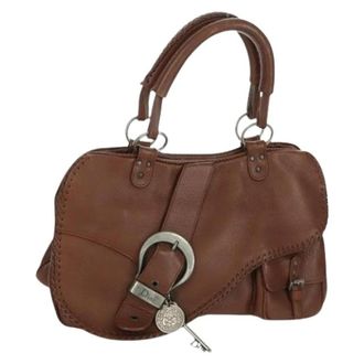 Dior Sac &agrave; main vintage Pre-owned - Femme - Pre-owned - Brun - Taille: ONE Size
