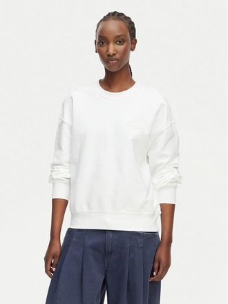Calvin Klein Sweatshirt LV044G214G Wei&szlig; Regular Fit