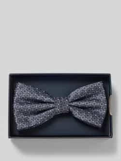 Willen Krawattenfabrik Fliege aus reiner Seide mit verstellbarer Kragenweite