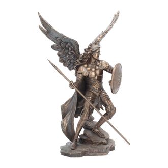 Nemesis Now Figur Erzengel Raphael, 40 cm, bronzefarben