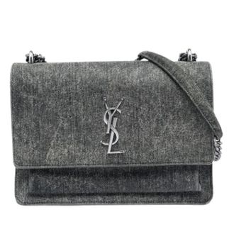 Saint Laurent Pre-owned Sunset Schultertasche - - Pre-owned - Damen - Grau - ONE SIZE