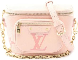 Louis Vuitton 2021-2025 Monogram Empreinte Giant By The Pool Mini Bumbag satchel - Rosa