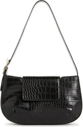 Au Printemps Paris Sac Hobo emboss&eacute; crocodile