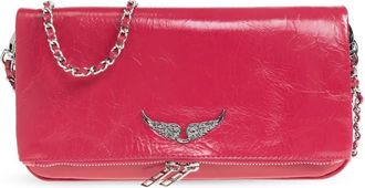 Zadig&Voltaire Femme, Sacs, Rose, Taille: ONE Size Rock Shoulder Bag