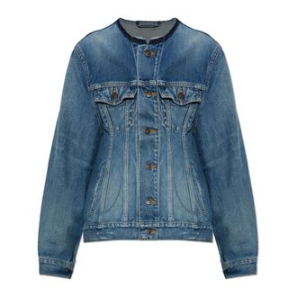 Balenciaga Damen, Jacken, Blau, XSGr&ouml;&szlig;e