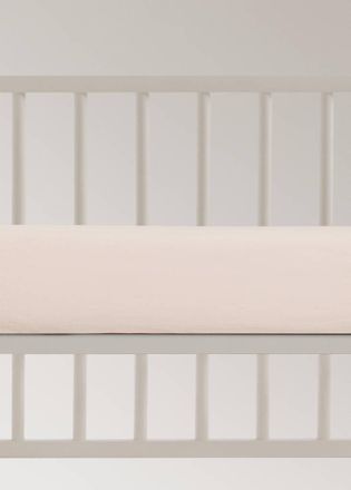 Mango Drap plat berceau en coton lav&eacute; double surpiq&ucirc;re &eacute;cru - Home - 60x120x15cm - MANGO HOME