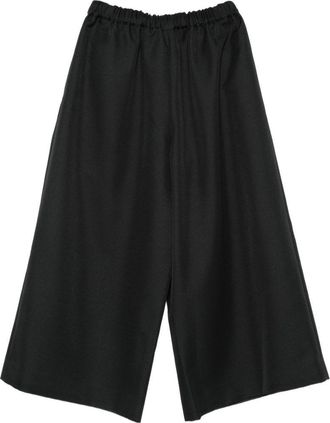 Comme Des Gar&ccedil;ons Wide-Leg Trousers - Black