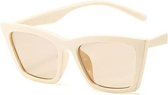 Generic Lunettes de soleil décoratives tendance oeil de chat pour hommes et femmes pour les vacances en plein air (couleur : C, taille : 1) 2026, E, Taille un