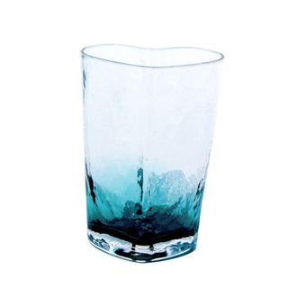 TOPBATHY Kristallbecher in Herzform Glasbecher F&uuml;r Orangensaft Wasserbecher F&uuml;r K&uuml;che Und Party Hochwertiges Glas Einfach Zu Reinigen F&uuml;r T&auml;glichen Gebrauch Un