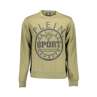 Plein Sport Baumwollpullover - - Sport - Herren - Gr&uuml;n - XL