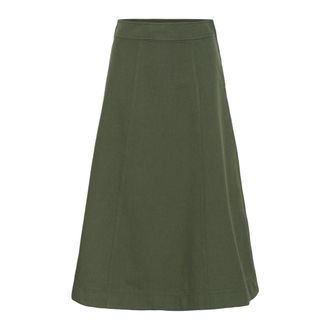Part Two Midirock - - Skirts - Damen - Gr&uuml;n - XS