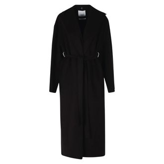 Sportmax Olmo Coat - Femme - Manteaux - Noir - Taille: 34 FR