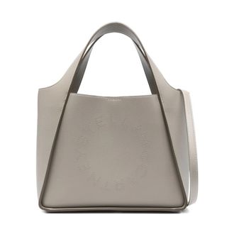 Stella McCartney Logo Tote Bag - - Bags - Damen - Braun - ONE SIZE