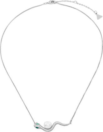 Aldo Halskette Aldo Serpente 14088356 Silberfarben