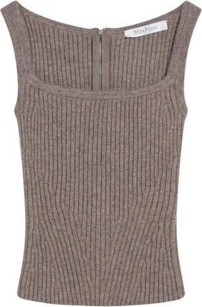 Max Mara Femme, Tops, Brun, Taille: 42 FR Aretusa Top