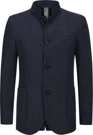 Joop Sakko mit feiner Struktur und Stehkragen in