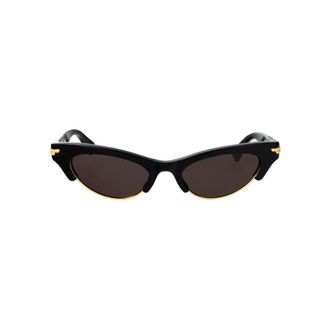 Bottega Veneta Femme, Accessoires, Noir, Taille: 52 MM Lunettes de soleil oeil de chat Angle
