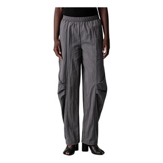Rotate Wide Hosen - - Trousers - Damen - Grau - L