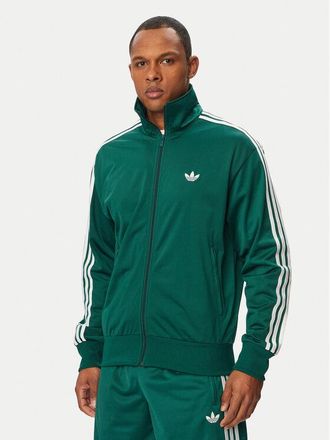 adidas Sweatshirt Firebird KD8314 Gr&uuml;n Loose Fit