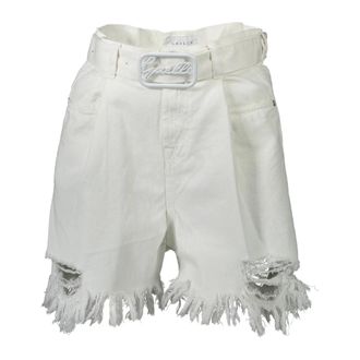 Ga&euml;lle Paris Damen, Shorts, Wei&szlig;, W27Gr&ouml;&szlig;e