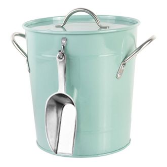 Cabilock Eisw&uuml;rfelk&uuml;bel Aus Eisen Eisk&uuml;bel Mit Henkel Bierk&uuml;bel F&uuml;r Kaltes Bier Eimer F&uuml;r Getr&auml;nkeflaschen Stabiler Eisbeh&auml;lter F&uuml;r Barkeeper