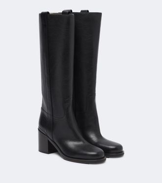 Brunello Cucinelli Bottes Monili en cuir