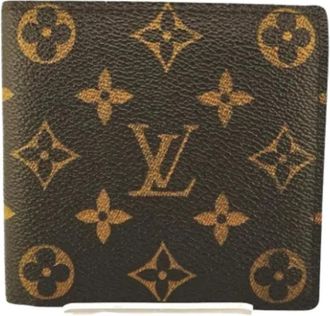 Louis Vuitton unisex, Pre-owned, Brun, Taille: ONE Size Portefeuille en toile vintage Pre-owned