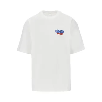 Carhartt Work in Progress Luggage Label print T-shirt Man XL