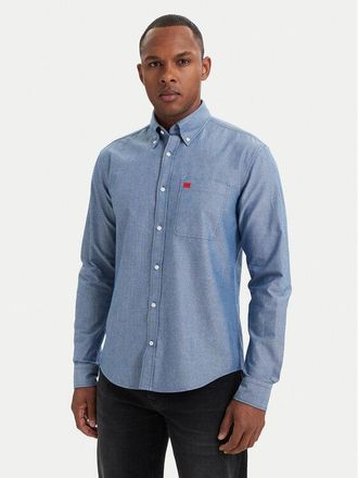 HUGO BOSS Hemd Evito 50479302 Blau Slim Fit