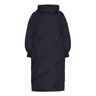 Cesare Gaspari Femme, Manteaux, Gris, Taille: 44 FR Manteau matelassé surdimensionné à capuche - Gris