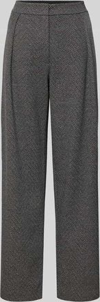 Emporio Armani Hose im Allover-Look mit Falten
