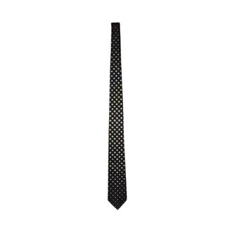 Emporio Armani Reine Seidenjacquard-Krawatte - - Accessories - Herren - Schwarzk - ONE SIZE