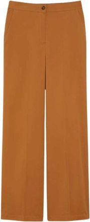 iBlues Femme, Pantalons, Brun, Taille: 42 FR Pantalon ample