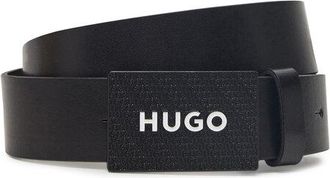 HUGO BOSS Herreng&uuml;rtel 50536879 Schwarz
