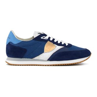 Philippe Model Blville Low Running Sneaker - - Shoes - Herren - Blau - 45 EU