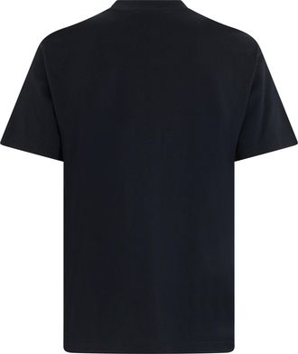 Fendi Cotton Crew Neck T-Shirt - Black