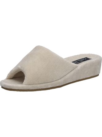 Josef Seibel Damen Pantoffeln Marseille 01, Frauen Hausschuhe,Weite G (Normal),Pantoletten,Latschen,Schlappen,treter,beige-Kombi,38.5 EU