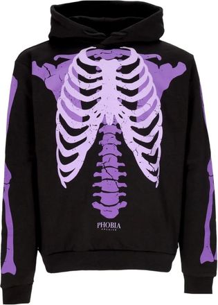 Phobia Archive Homme, Sweatshirts et sweats &agrave; capuche, Noir, Taille: L SweaT-shirt de surv&ecirc;tement l&eacute;ger &agrave; manches longues