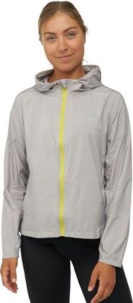 Danish Endurance Veste de Running R&eacute;fl&eacute;chissante pour Femme,Capuche Ajustable, Gris, XXL
