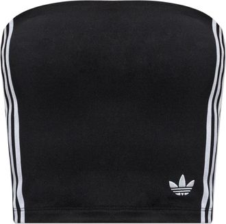 adidas Femme, Tops, Noir, Taille: 36 FR 3 Stripes Tube Top