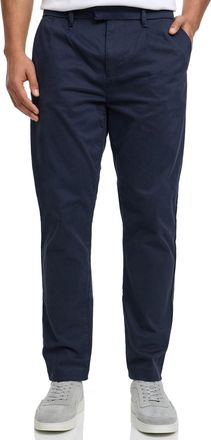 Indicode Herren Ignazo Stretch Chinohose aus Baumwolle | Herrenhose Chino Stoffhose Navy, 29/32