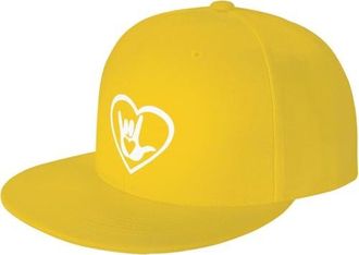 Generic Langue des Signes &laquo; Je taime &raquo; Femme Homme Chapeaux Pare-Soleil Snapback Casquette De Baseball L&egrave;g&eacute;re Snapback Chapeau pour Camping Adulte P&ecirc;che