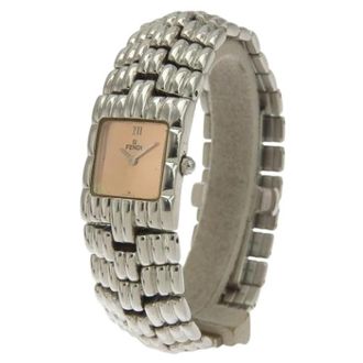 Fendi Pre-owned Orologi Edelstahl Uhr 680L - - Pre-owned - Damen - Grau - ONE SIZE