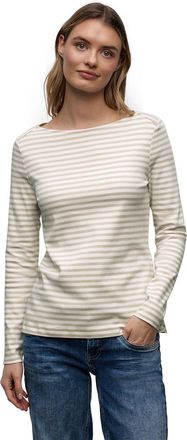 Street One Gestreiftes T-Shirt Cotton beige 46