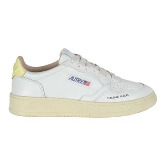 Autry Femme, Chaussures, Blanc, Taille: 37 EU Medalist Low Dl02 Baskets