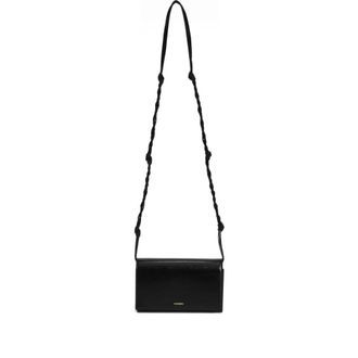 Jil Sander Femme, Sacs, Noir, Taille: ONE Size Tangle Wallet with Strap