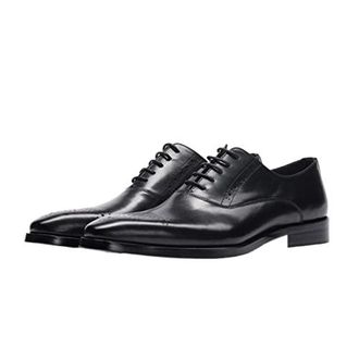 Generic Chaussures habill&eacute;es Oxford for Hommes, &agrave; Lacets, Bout carr&eacute;, Richelieu, Cuir de Vache gaufr&eacute;, antid&eacute;rapantes, Basses, Semelle en Caoutchouc, antid&eacute;ra