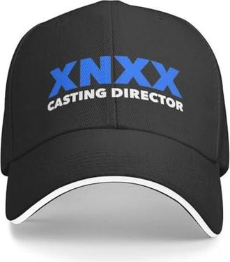 Generic Casquette de baseball avec logo du directeur de casting, casquette d&eacute;contract&eacute;e pour homme et femme, convient pour toutes les saisons