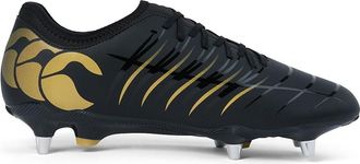 Canterbury Of New Zealand Unisex CCC Phoenix 2.0 Team Soft Ground Rugby-Stiefel, Schwarz, 50.5 EU