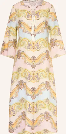 Angoor Angoor Leinenkleid orange